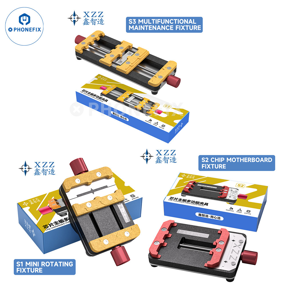 XZZ S1 S2 S3 Clamp Rotating Jig Mobile Phone Repair Motoard Chip Hard ...