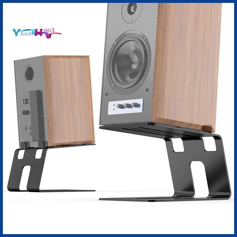 Desktop Speaker Stands, 1 Pair, Studio Monitor Riser with Vibration ...