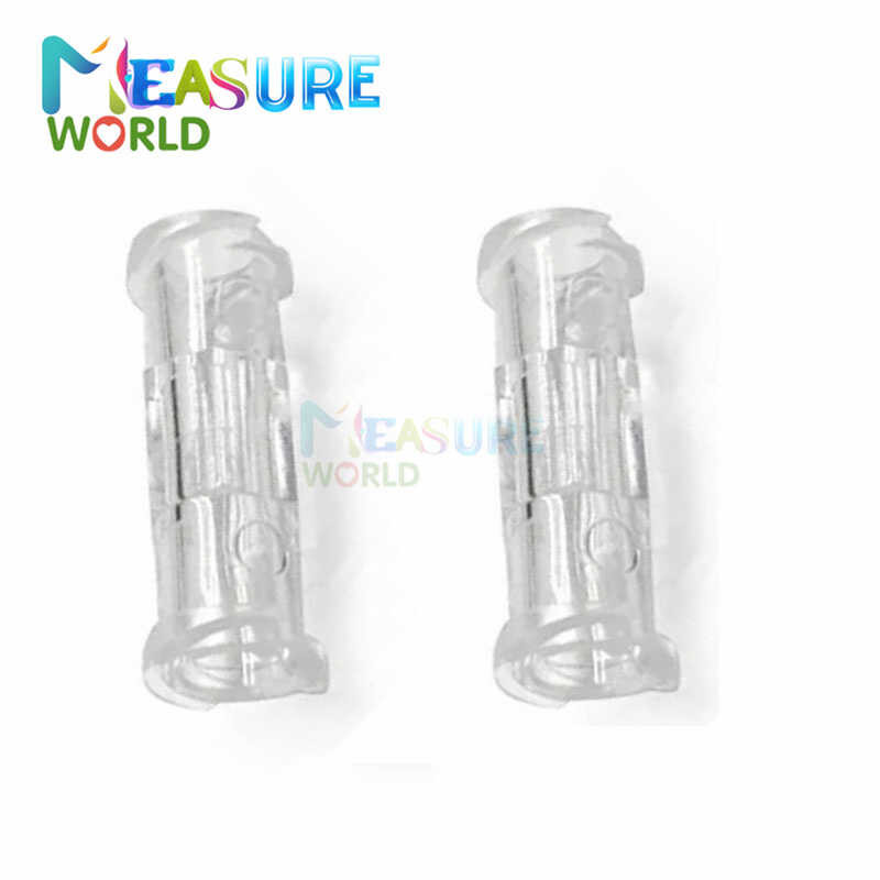 Double Helix 50Pcs/Lot Adapter Leak Proof Transparent Plastic Syringe ...