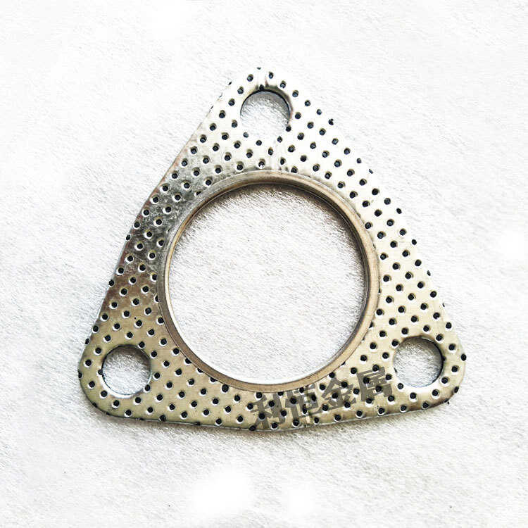 60 The 3 Change Gasket Exhaust Pipe Interface, Three Holes Flange ...