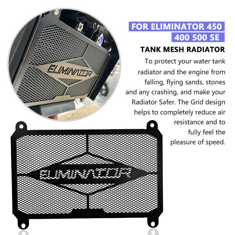 ELIMINATOR Motorcycle 450 400 SE 2024 2025 Radiator Grille Protective ...