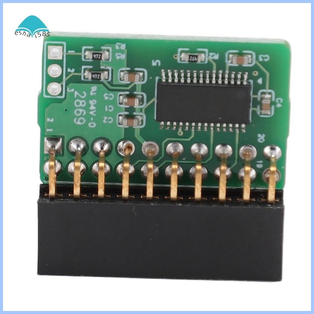 20Pin TPM 2.0 Module Vertical Trusted Platform Module for AOM TPM 9665V ...