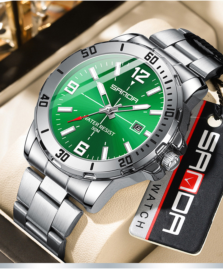 SANDA Simple Workplace Business Personality Quartz Watch Successful Men ...