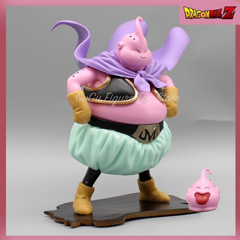 8MA46AF3H3 Dragon Ball Z Fat Figure 18Cm Min Buu With 2 Heads Boo Pvc ...