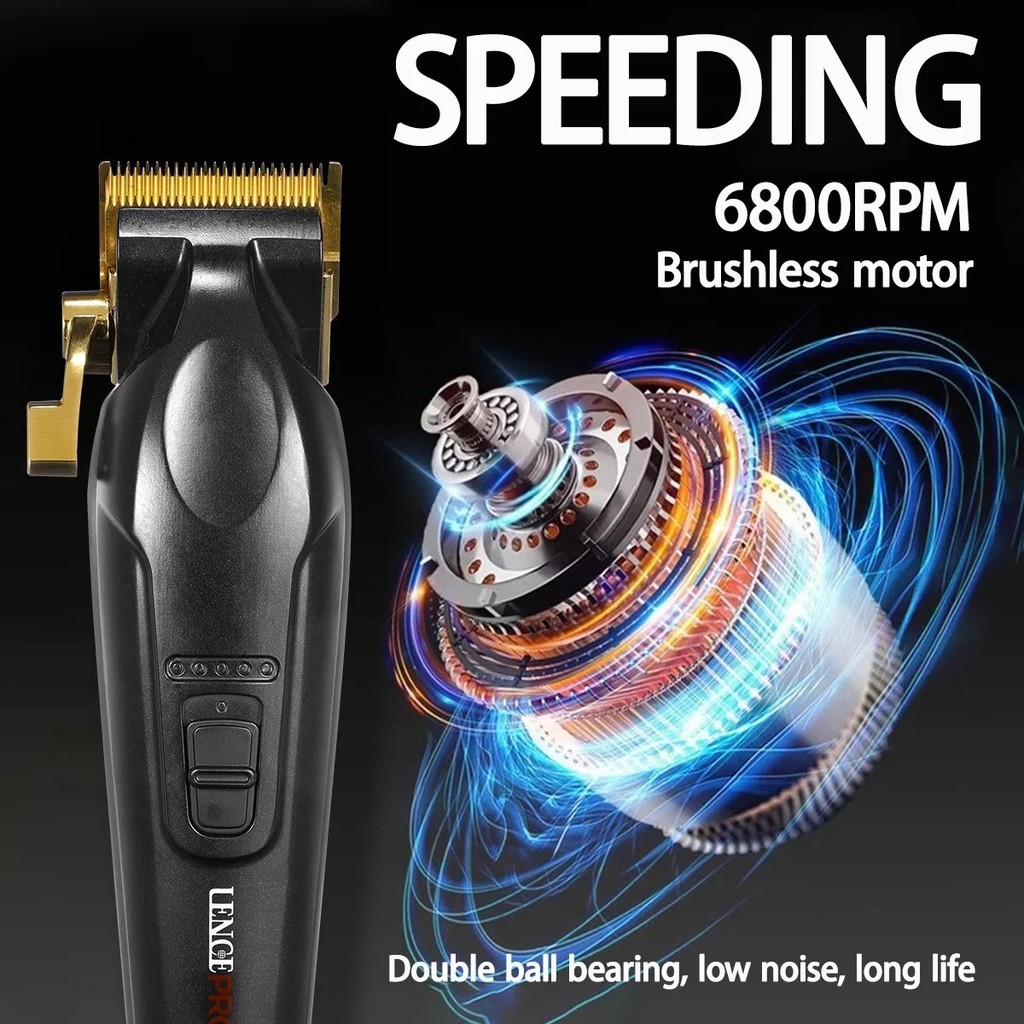 LENCE PRO Professional Electric Hair Clipper All Metal Hair Trimmer ...