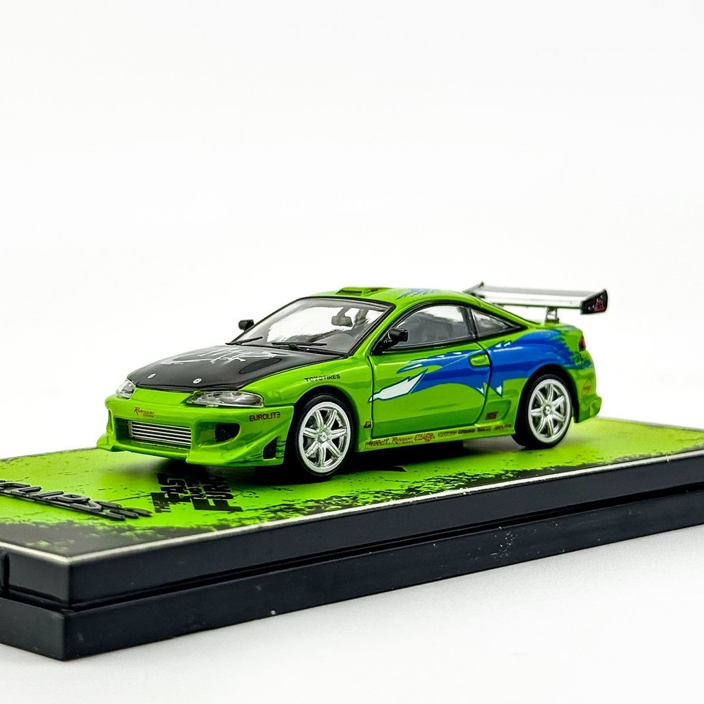 TranScenD Model-TSD 1/64 Fast and Furious Mitsubishi Eclipse Diecast ...
