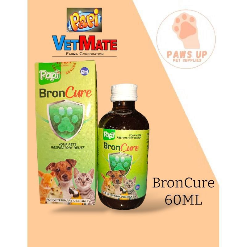 VetMate BronCure Respiratory Relief for Pets 60ML (1 Bottle) | Shopee ...