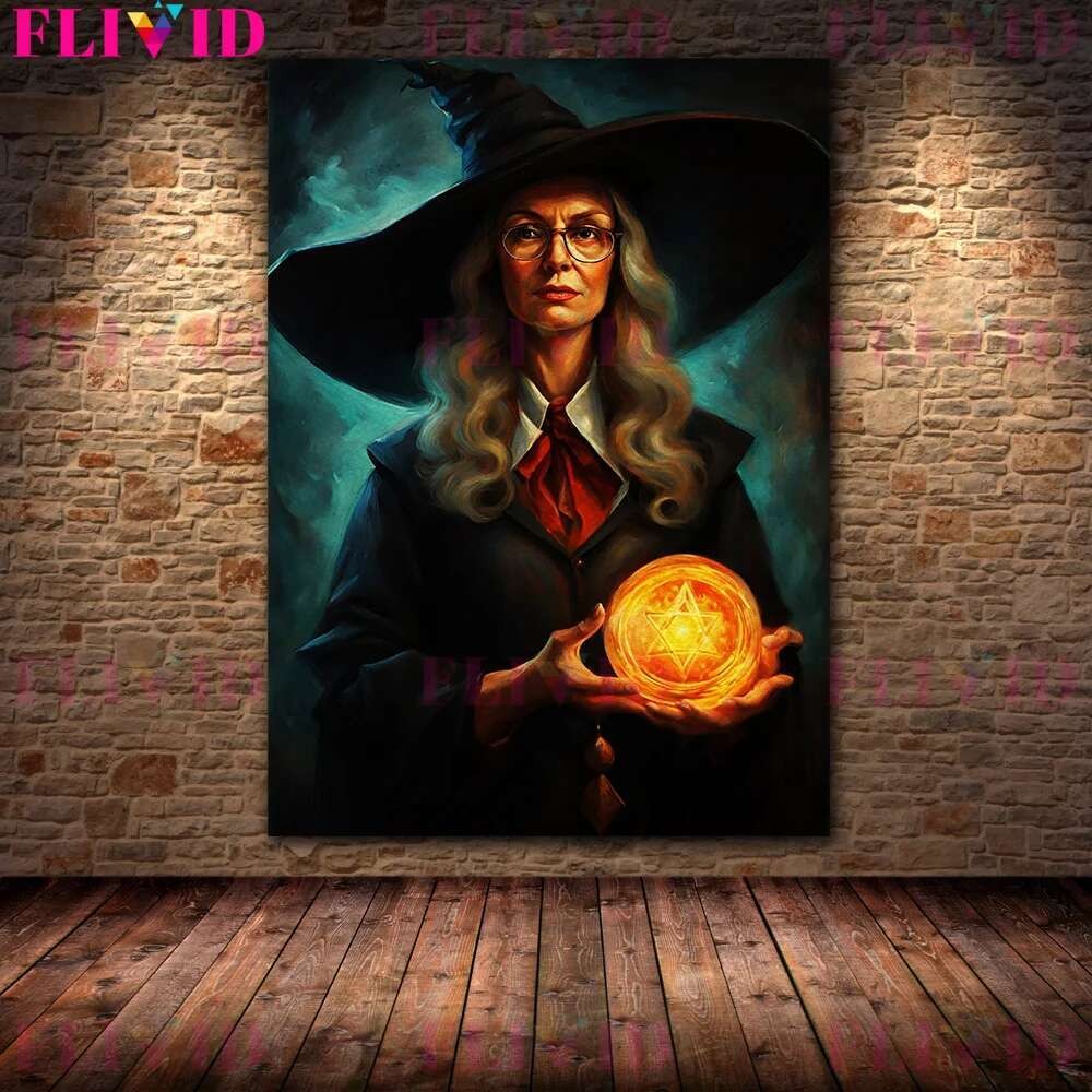 Dark Moody Academy School Of Witchcraft And Wizardry Gallery Wall The ...