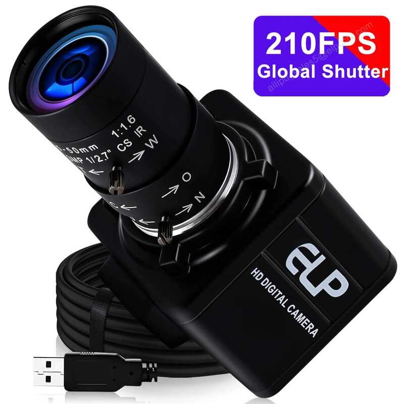 120Fps ⭐ ELP 210Fps Global Shutter USB Camera 800P 720P 1Mp Ov9281 ...