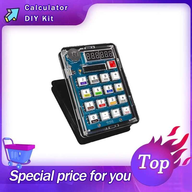 DIY 1 0 Electronic Kit Digital Tube Calculator Kits 51 Microcontroller ...