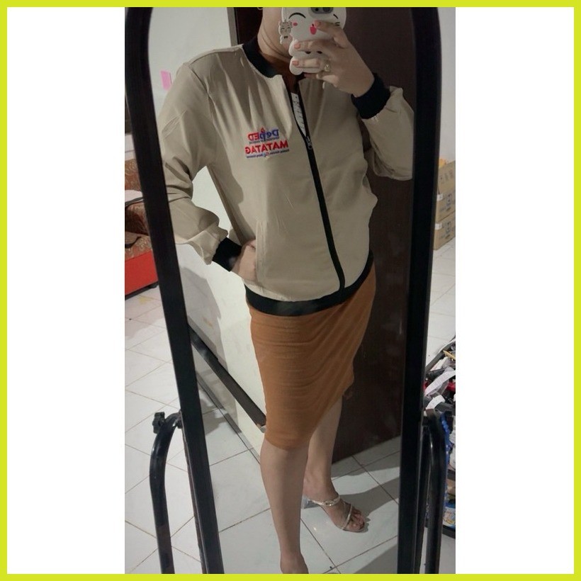 ☢ ♣ MATATAG Deped Jackets borda back to back Khaki | Shopee Philippines