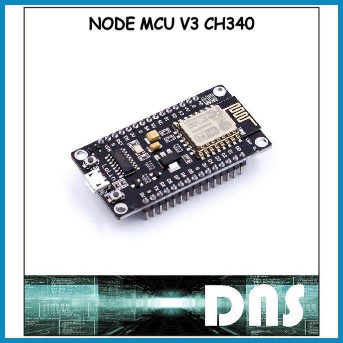 NodeMCU V3 ESP8266 ESP-12E WIFI Internet of Things development board based (For Wireless ...