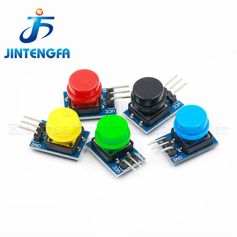 5pcs 12X12MM Big key module Big button module Light touch switch module ...