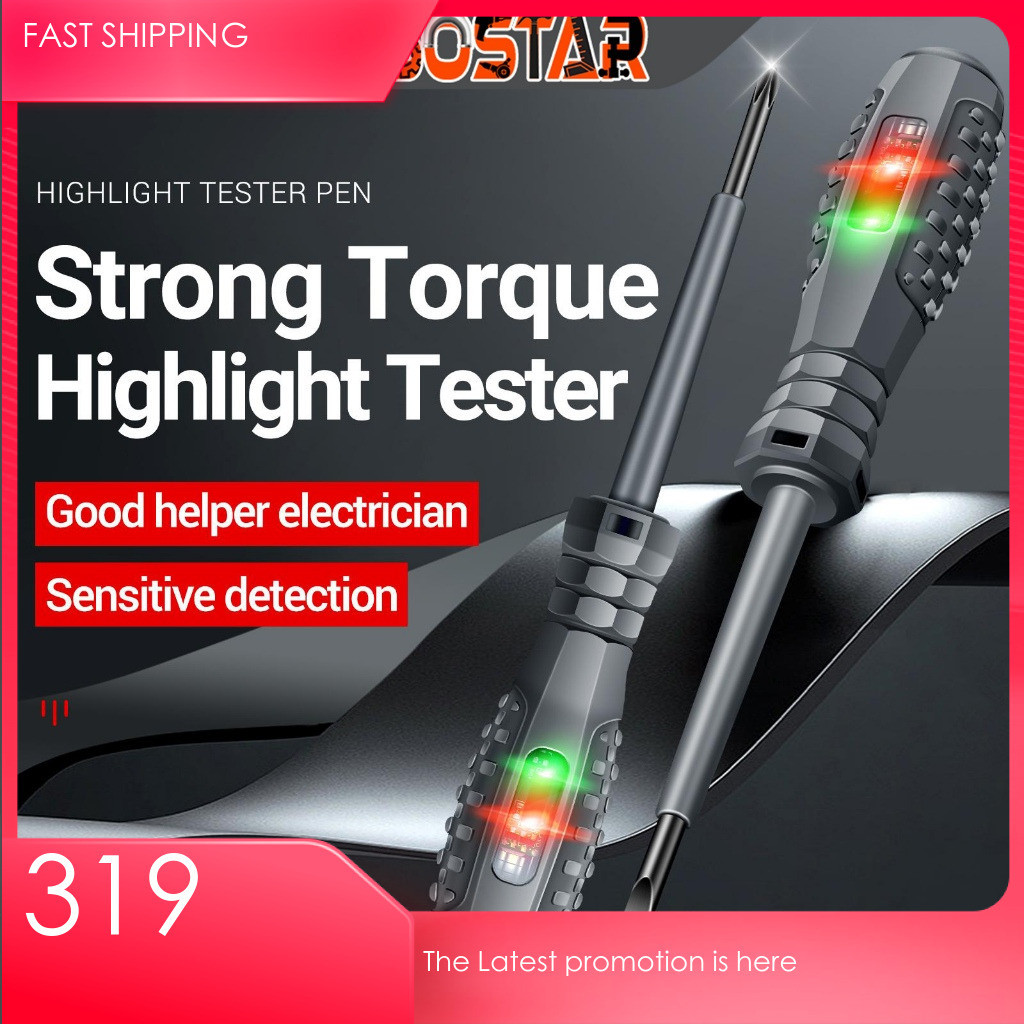 Digital Voltage Test Pen 100-220V AC Non-Contact Induction Power ...