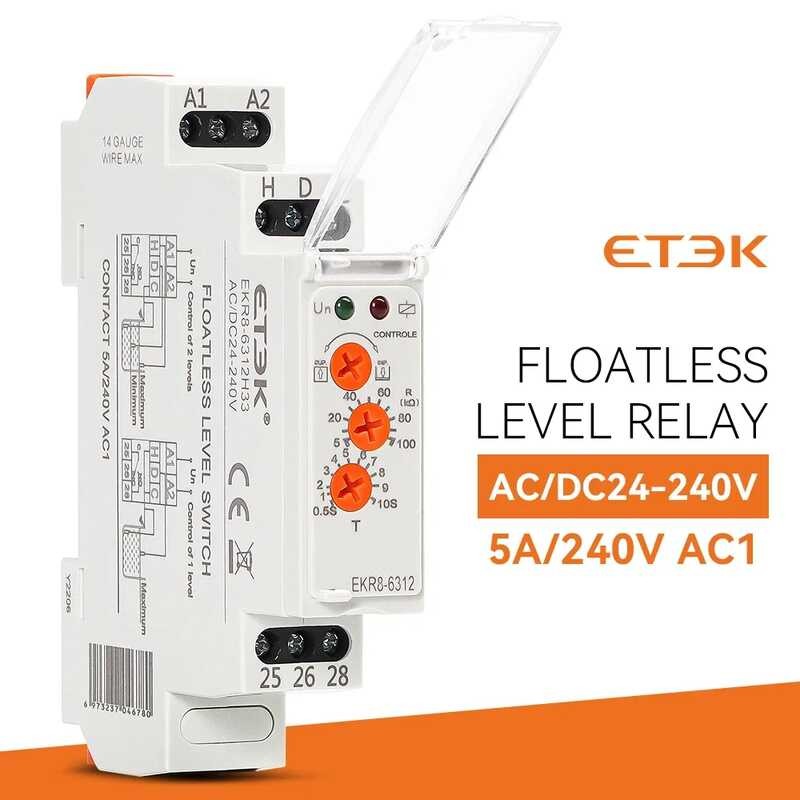 Water ETEK at Switch Electronic Liquid Level Control Monitoring Relay ...