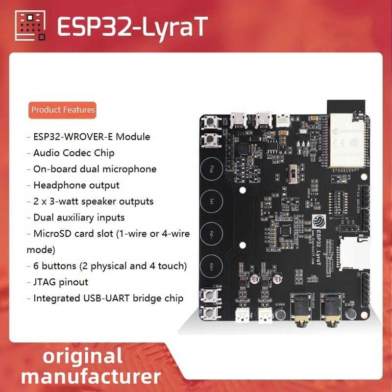 Esp32-Lyrat/Esp32-Lyrat-Mini 2 Audio Development Board Gamit Ang Esp32 ...