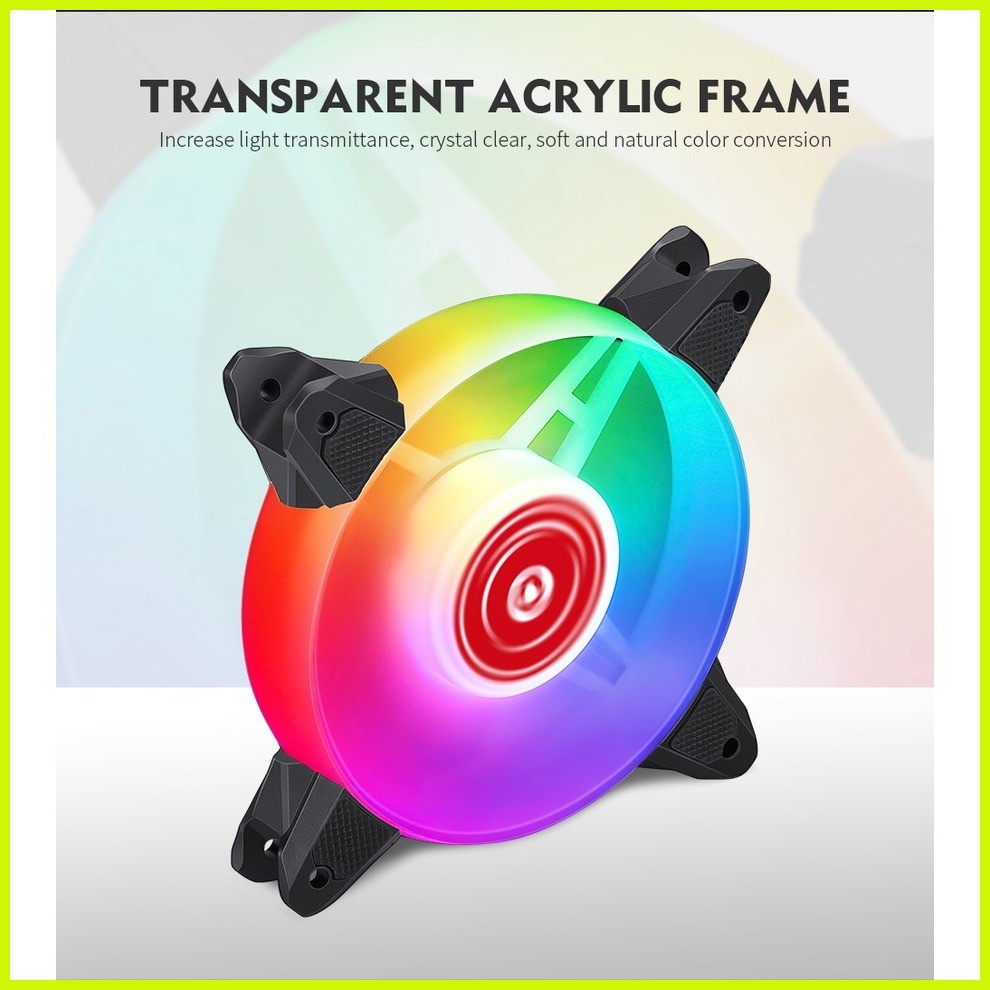 Inplay Ice Tower V2.0 ARGB Fan 3 In One Kit with Fan Hub and Remote ...