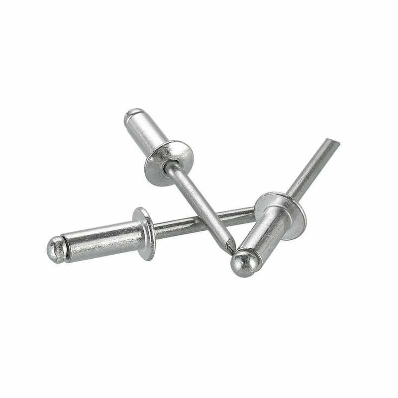 120Pcs M3.2-M4 Aluminum Rivets Na May Core Pulling, Open Type Rivets ...