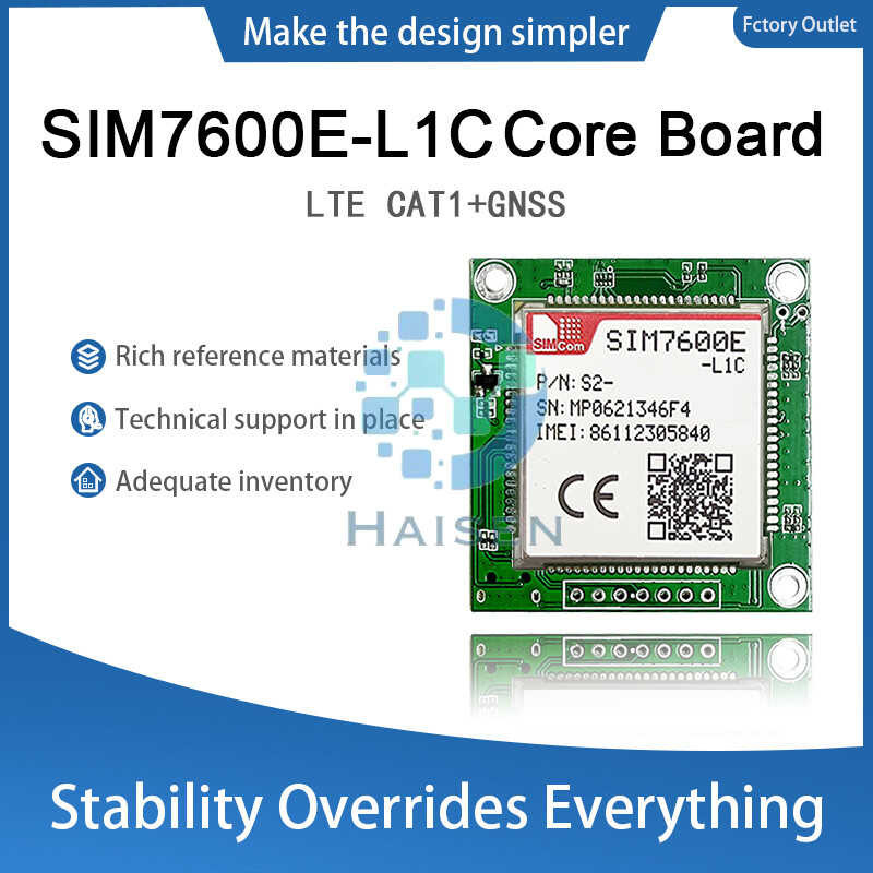 SIMCOM HAISEN Core 4G LTE CAT1 GNSS Development Board Module Modem SIM7600E-L1C SIM7600 | Shopee ...