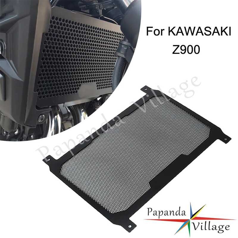 Motorcycle 5 Radiator Shroud Grille Cover Oil Cooler Tank Engine Guard ...