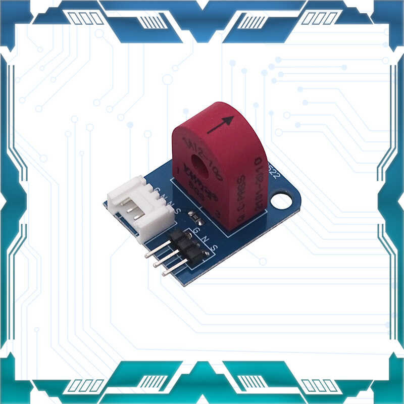 Itead AC current transformer current sensor module 0-5A 3p/4p interface ...
