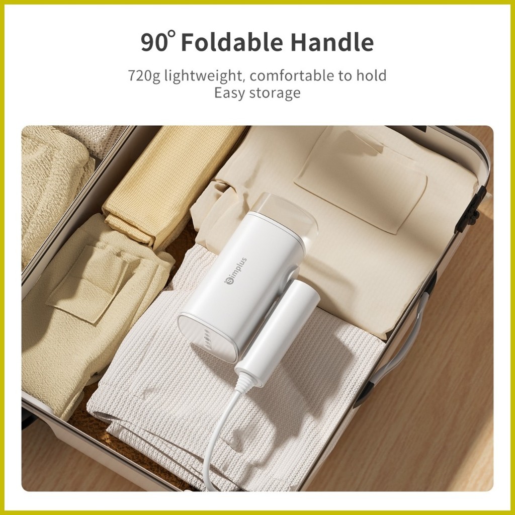 ♠ Simplus Steamer Iron Handheld Foldable Steam(180ml Water Tank ...