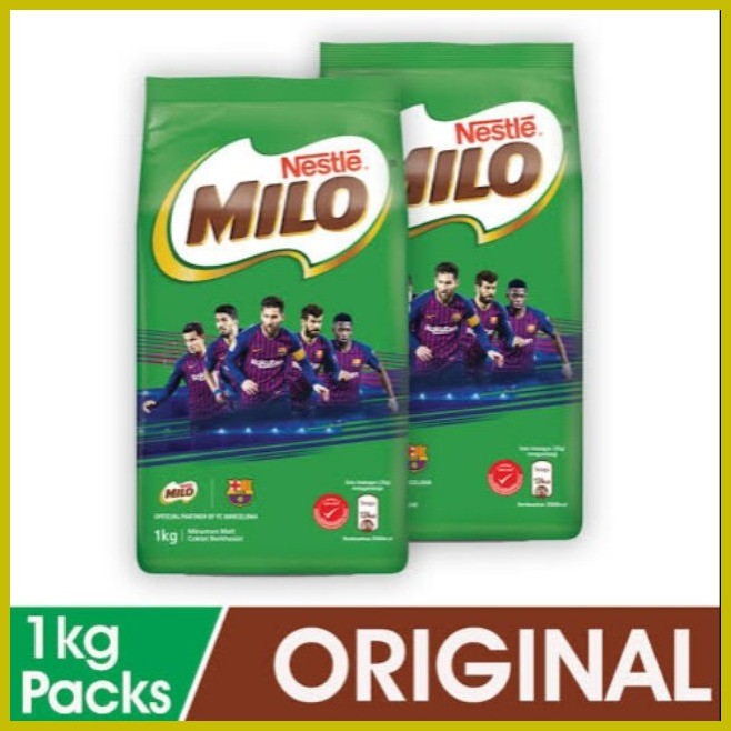 (BUNDLE OF 2) Malaysian Milo Chocolate Drink 1 kg | Shopee Philippines
