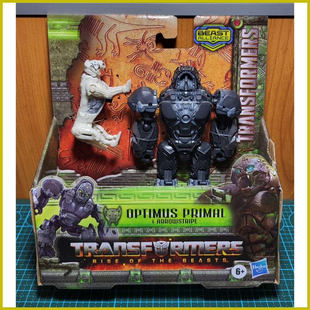 ♠ ㍿ Transformers TF ROTB Optimus Primal Arrowstripe Beast Alliance ...