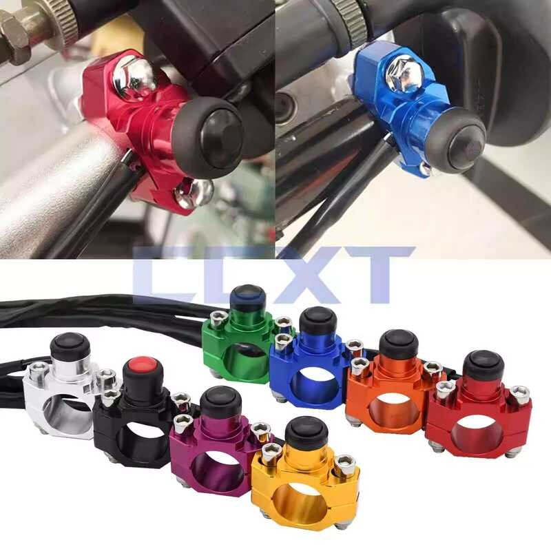 Off road motorcycle modification ignition start stop horn switch CNC ...