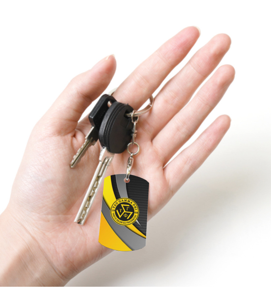 High - quality Metal Keychain Fraternal of Tau Gamma Phi, Integrating ...