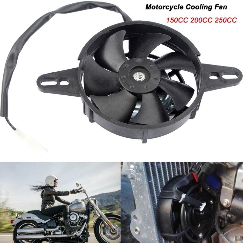 Motorcycle Cooling Fan Dirt Pit Bike 150CC 200CC 250CC ATV Quad Oil ...
