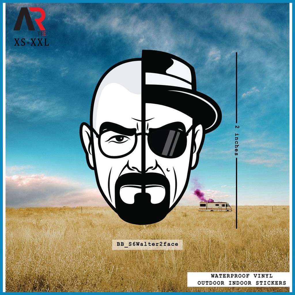 Breaking Bad Waterproof Sticker Outdoor Indoor sticker design Sticker ...
