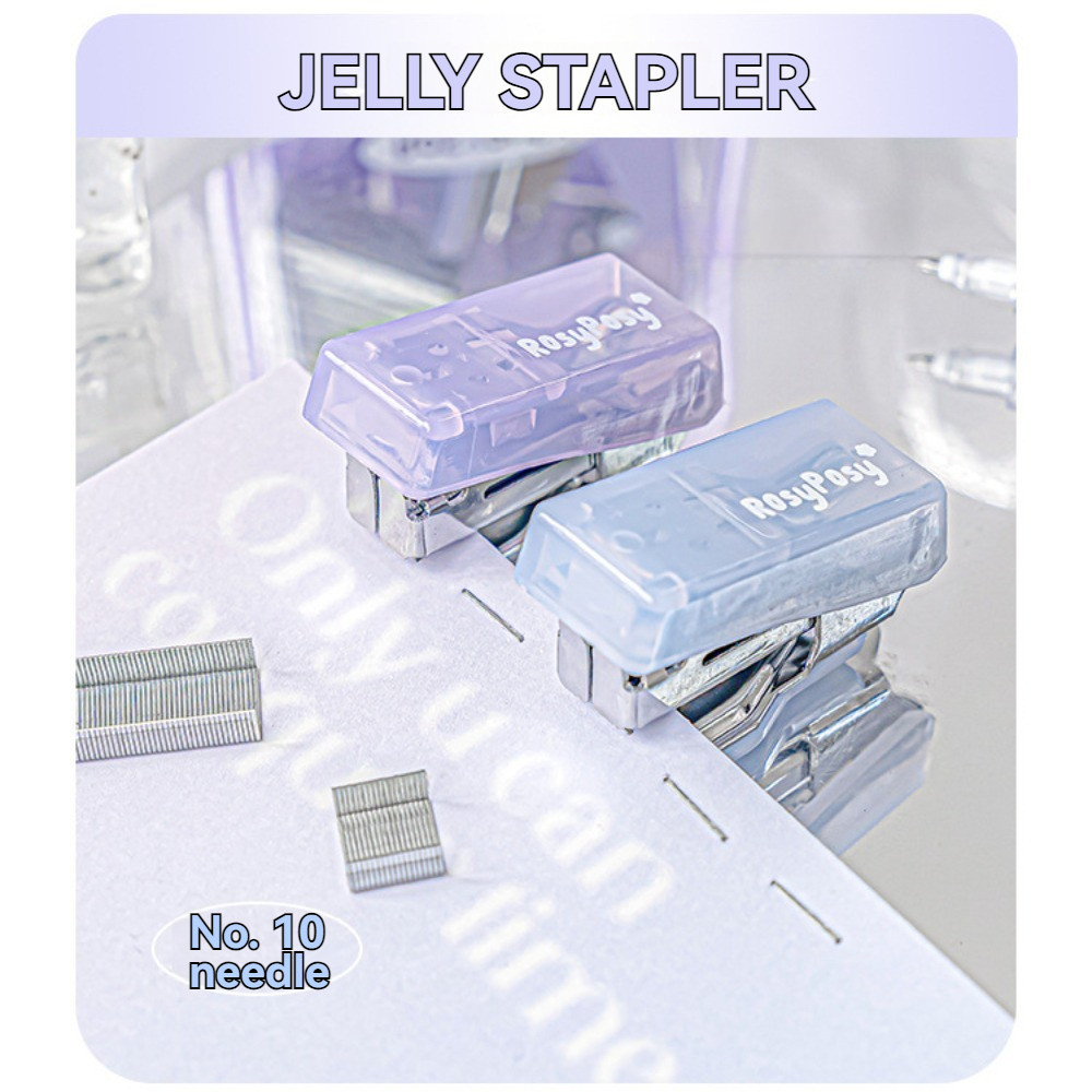 7IN1 Mini Stapler Staple Punch Hole Tape Machine Set Kids Stationery ...