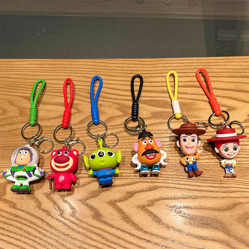 Cute Cartoon Toy Story Buzz Lightyear Key Ring Pendant Small Gift ...