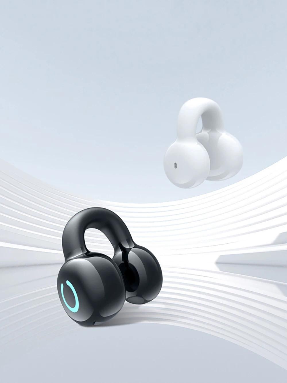 [Local Stock]Mini Bluetooth 5.4 Earphone Ear-Clip Headset Wireless ...