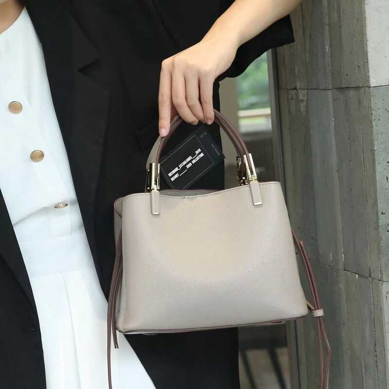 Ec Unang Layer Cowhide Versatile Bagong Tunay Katad Kababaihan High-End ...