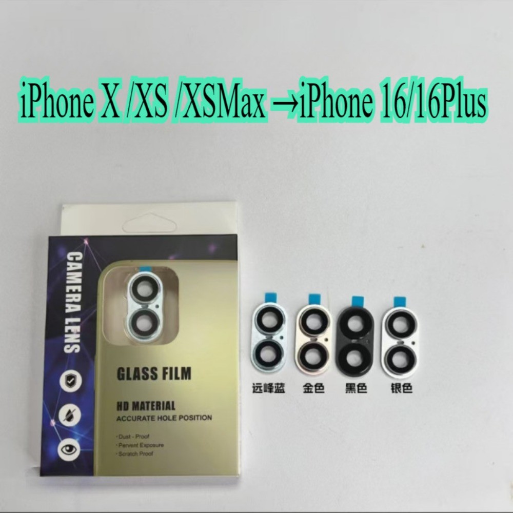 IPhone 16 13 14 Fake Camera Lens Sticker Is Suitable for IPhone XR X XS ...