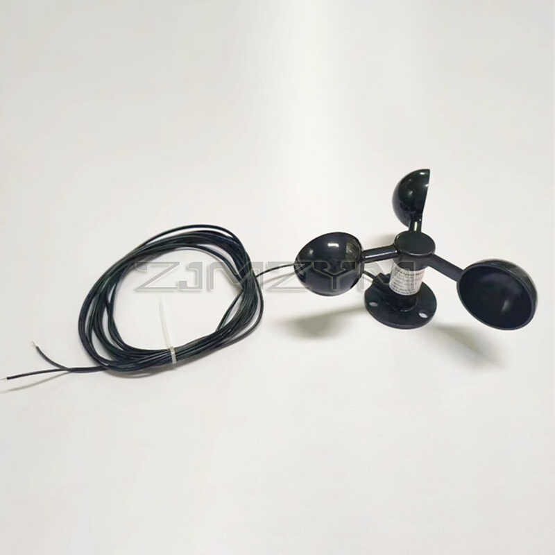 Measurement Anemometer Speed Sensor DIY Three Cup Type Wind Power ...