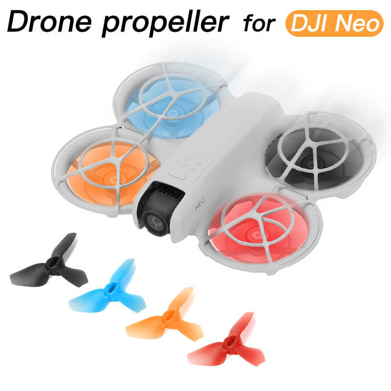Propeller For DJI Neo Drone Props Blade 2 Pairs Colorful Propellers ...