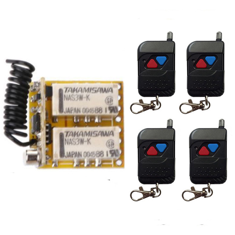 DC 3.7V 4.5V 6V 7.4V 9V 12V 2Ch Micro Door Access System Mini Small Volume Wireless Electric ...