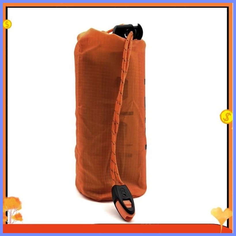 Survival Tent Shelter Tube Tent 2 Person PE Emergency Tube Tent with ...