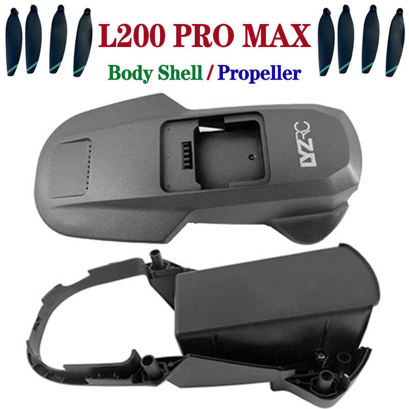 Pro Max Up Down Frame Cover Drone Spare Parts Propellers For L200 PRO ...