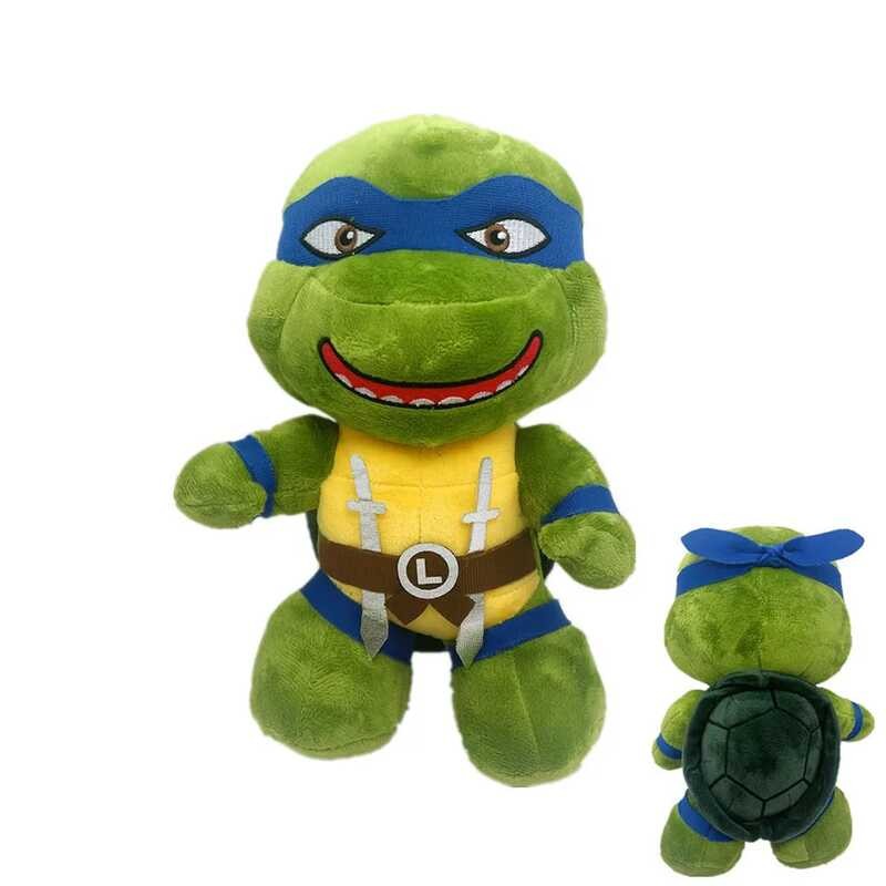 TMNT 25Cm Teenage Mutant Ninja Turtles Plush Toy Cute Anime Creative ...