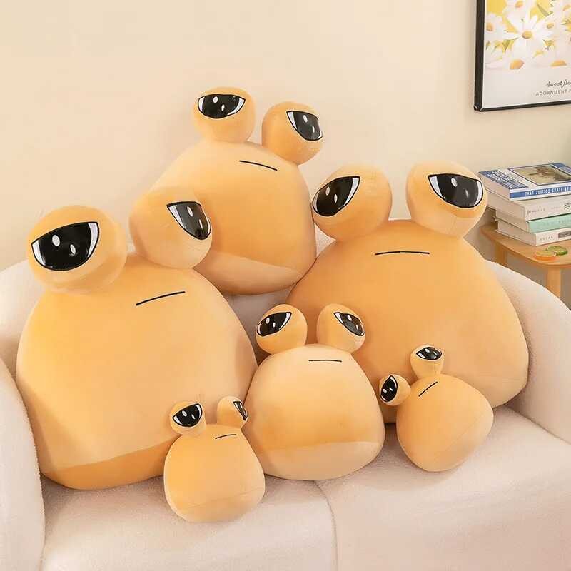 My 22/30/40/55Cm Big Size Plush Toy Kawaii Alien Pet Dolls Cute Pou ...