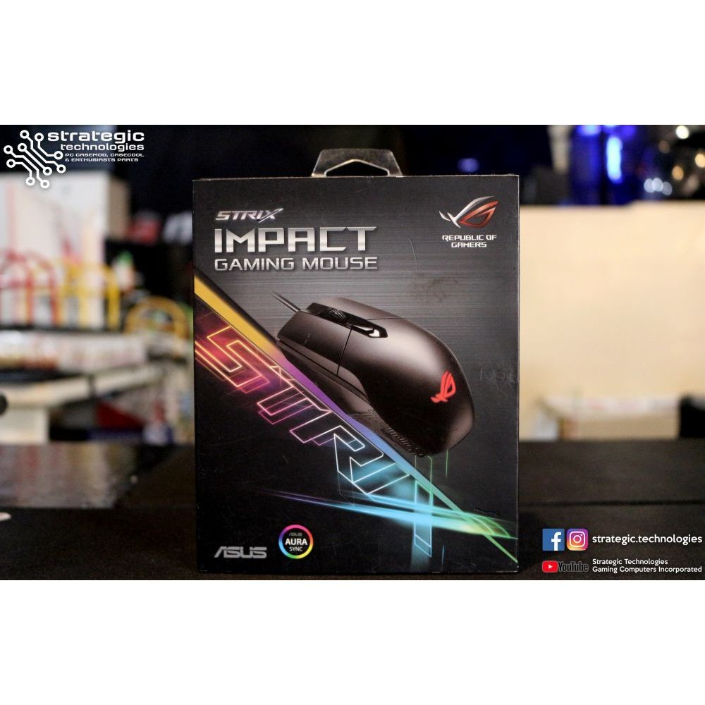 Asus ROG Strix Impact Aura Mouse | Shopee Philippines