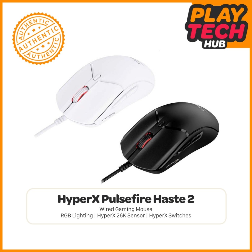 HyperX Pulsefire Haste 2 RGB Wired Gaming Mouse | Shopee Philippines