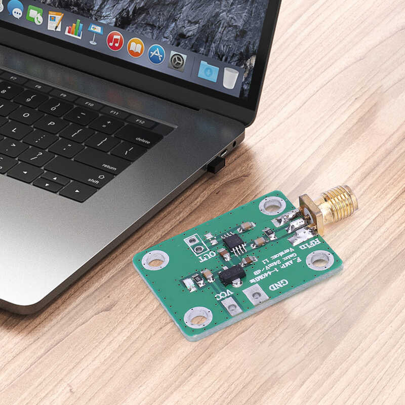 Logarithmic AD8310 Detector 7-15V 0.1--440 MHz RF Analyzer Board Speed ...