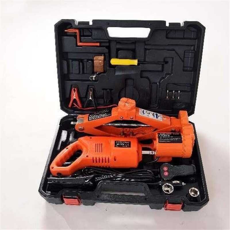 Hand Cranked Scissor Jack 12V2t/3T Portable Labor-Saving Electric Jack ...