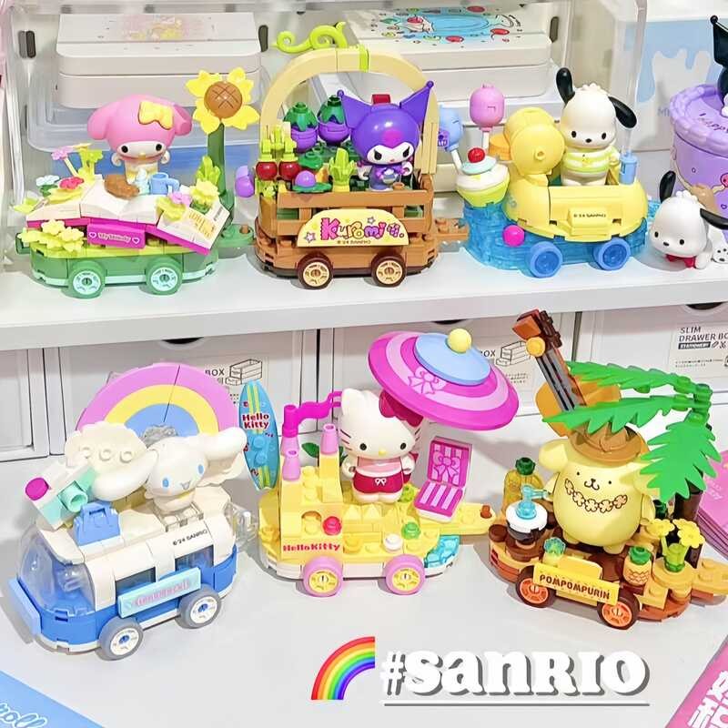 Magandang Building Blocks Keeppley Sanrio Float Parade Hello Kitty ...