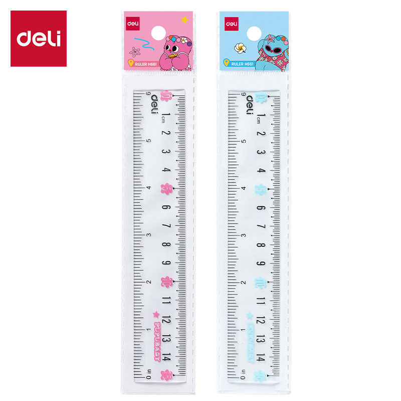 Deli Ruler 15cm(mixed) 1PC EH661 | Shopee Philippines